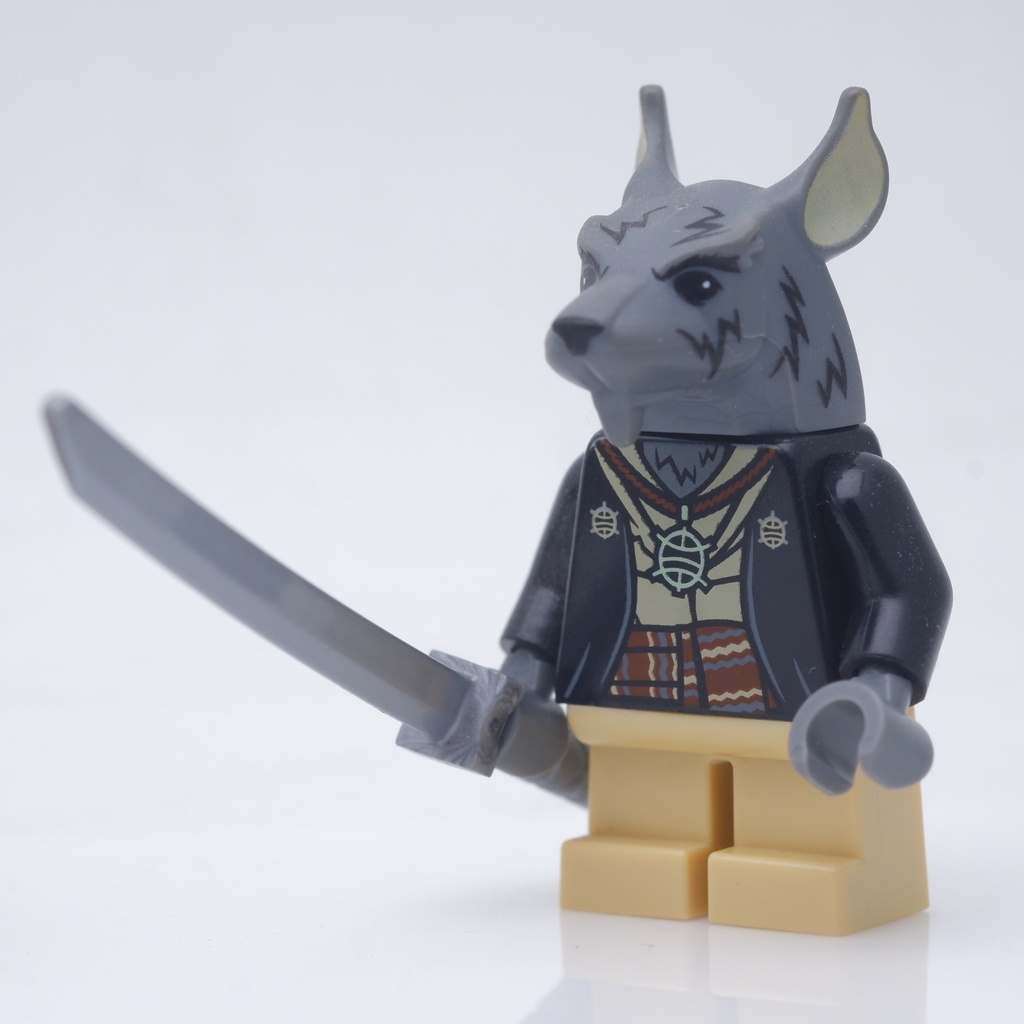 LEGO Teenage Mutant Ninja Turtles Splinter Black Jacket *new | Shopee ...