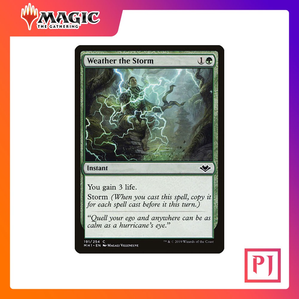 [MTG] Weather the Storm [IST] [GREEN] [COMMON] [NORMAL] [ENG] (การ์ดเม ...
