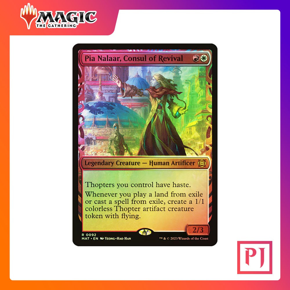 [MTG] Pia Nalaar, Consul of Revival (Showcase) [MAT] [MULTI] [RARE ...