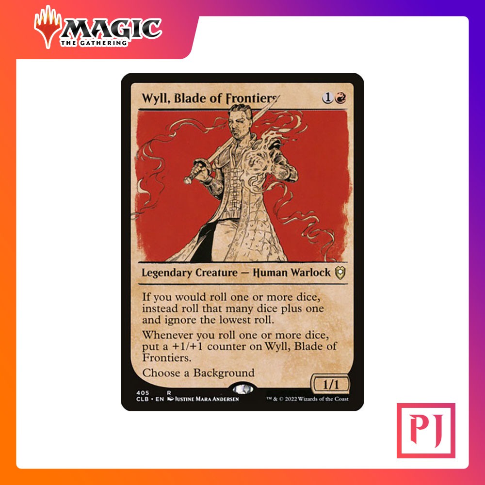 [MTG] Wyll, Blade of Frontiers (Showcase) [CLB] [RED] [RARE] [NORMAL ...