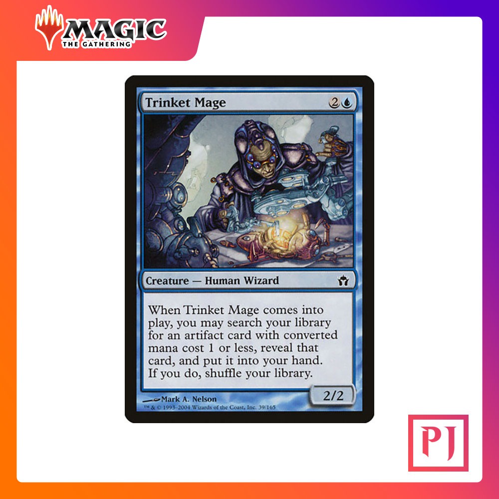 [MTG] Trinket Mage [5DN] [BLUE] [COMMON] [NORMAL] [ENG] (การ์ดเมจิค / Magic the Gathering ...