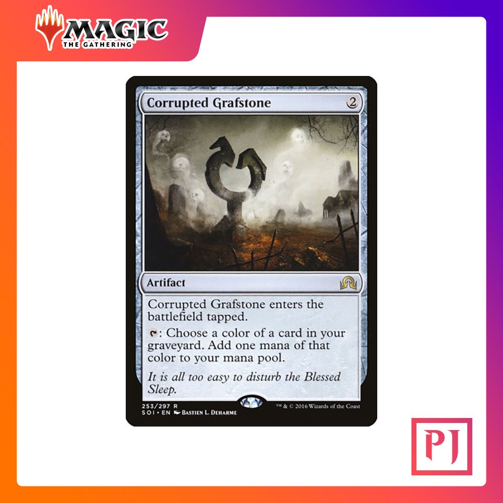 [MTG] Corrupted Grafstone [SOI] [ARTIFACT] [RARE] [NORMAL] [ENG] (การ์ด ...
