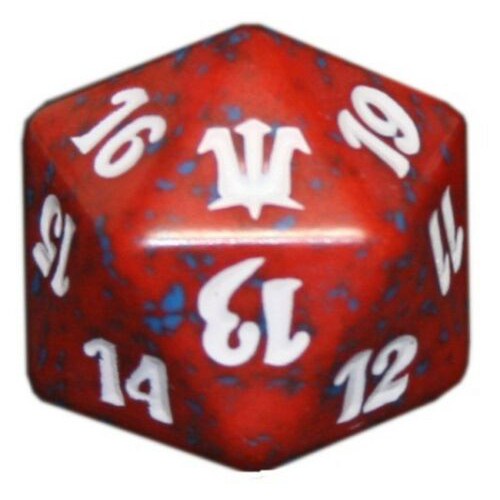 ลูกเต๋า MTG D20 นับ Life Point แบบ Spindown (สุ่มชุด) มี 5 สี Magic the ...