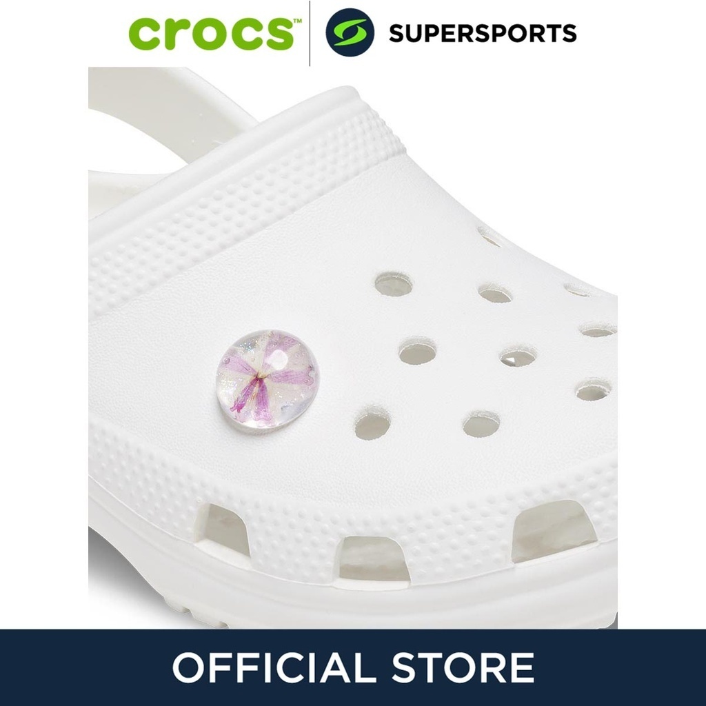 CROCS Jibbitz Encapsulated Pink Daisy ตัวติดรองเท้า | Shopee Thailand