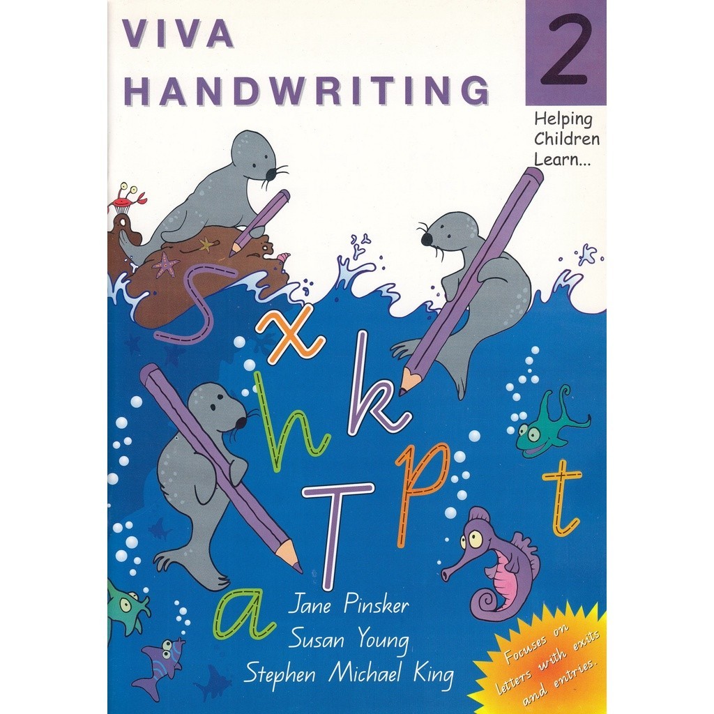DKTODAY หนังสือ VIVA HANDWRITING BOOK 2 (VIVA BOOKS) **หนังสือสภาพเก่า ...