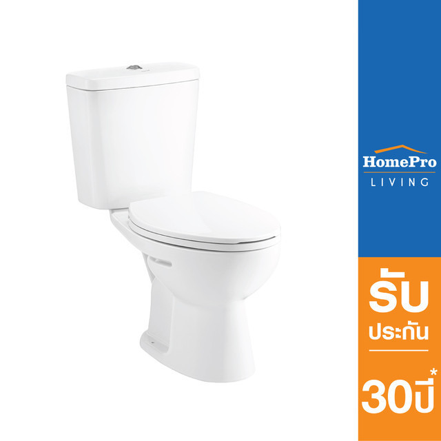 [สินค้าไม่รวมติดตั้ง] COTTO สุขภัณฑ์ 2 ชิ้น C13445 3/4.5 ลิตร สีขาว ...
