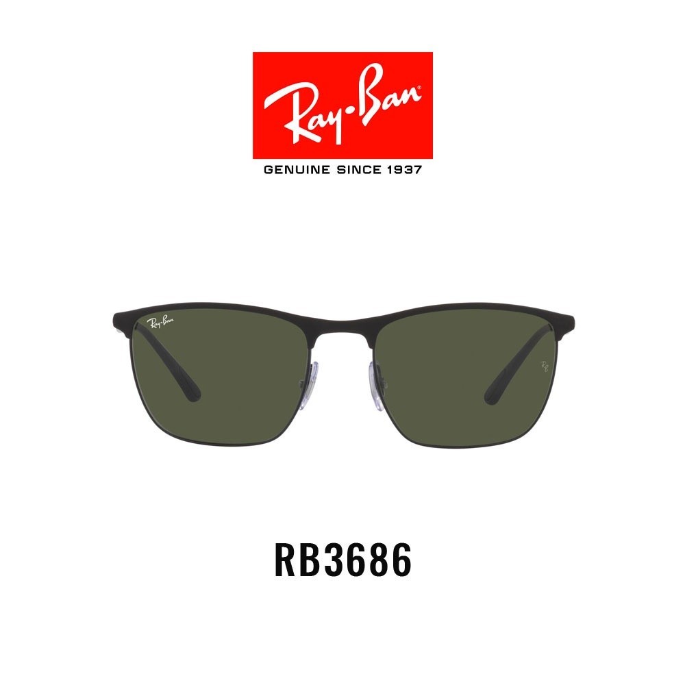 RAY-BAN - - RB3686 186/31 -Sunglasses แว่นกันแดด | Shopee Thailand
