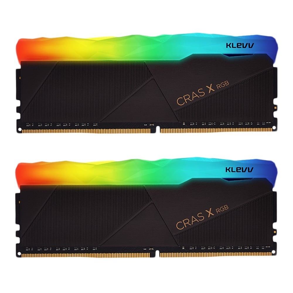16GB (8GBx2) DDR4/3200 RAM PC KLEVV CRAS X RGB (KD48GU880-32A160X ...