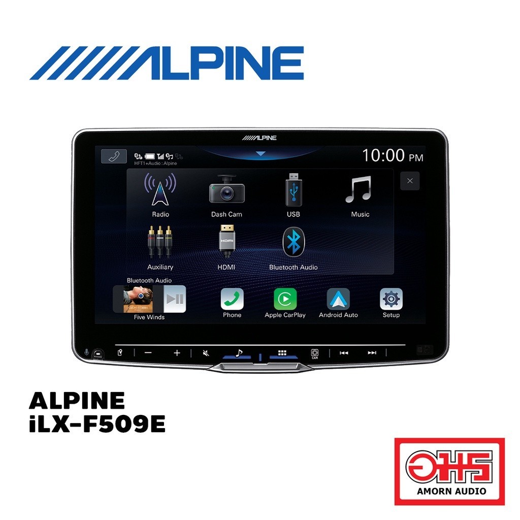 ALPINE iLX-F509E (PRE-ORDER) วิทยุรถยนต์ 9 นิ้ว รองรับไฟล์ Hi-res 9INCH ...