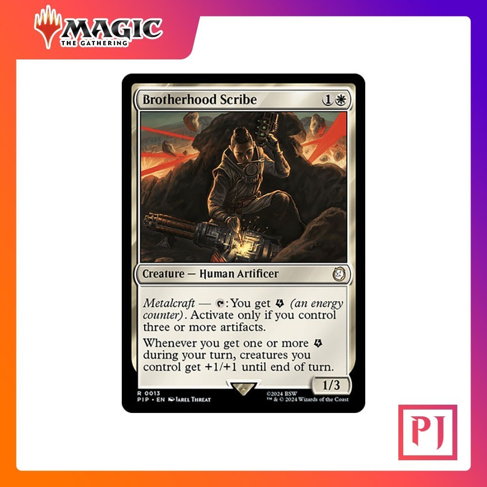 [MTG] Brotherhood Scribe - Fallout Commander [PIP] [WHITE] [RARE ...