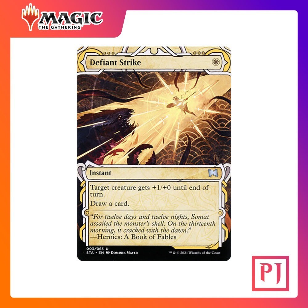 [MTG] Defiant Strike [STA] [WHITE] [UNCOM] [NORMAL] [ENG] (การ์ดเมจิค ...