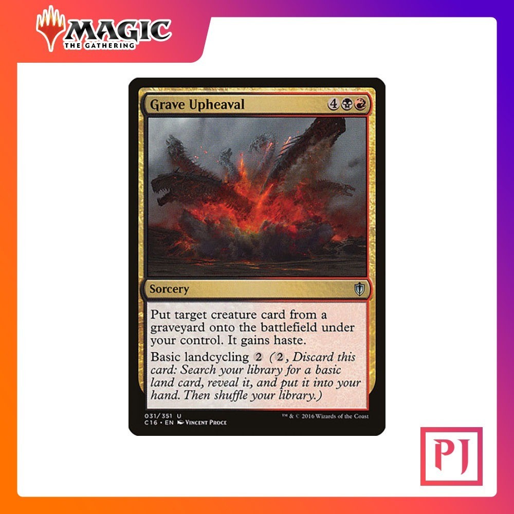 [MTG] Grave Upheaval [C16] [MULTI] [UNCOM] [NORMAL] [ENG] (การ์ดเมจิค ...