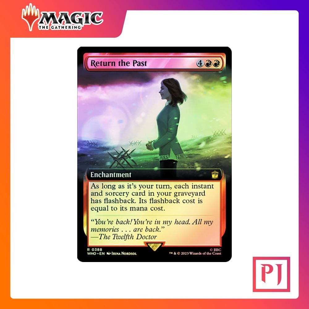 [MTG] Return the Past (Extended Art) [WHO] [RED] [RARE] [FOIL] [ENG ...