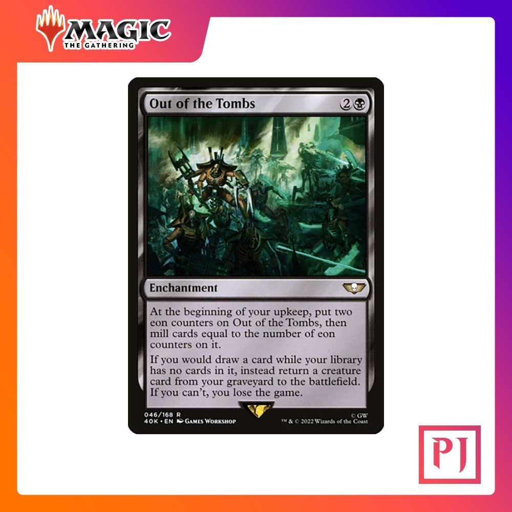 [MTG] Out of the Tombs - Warhammer 40,000 [40K] [BLACK] [RARE] [NORMAL ...