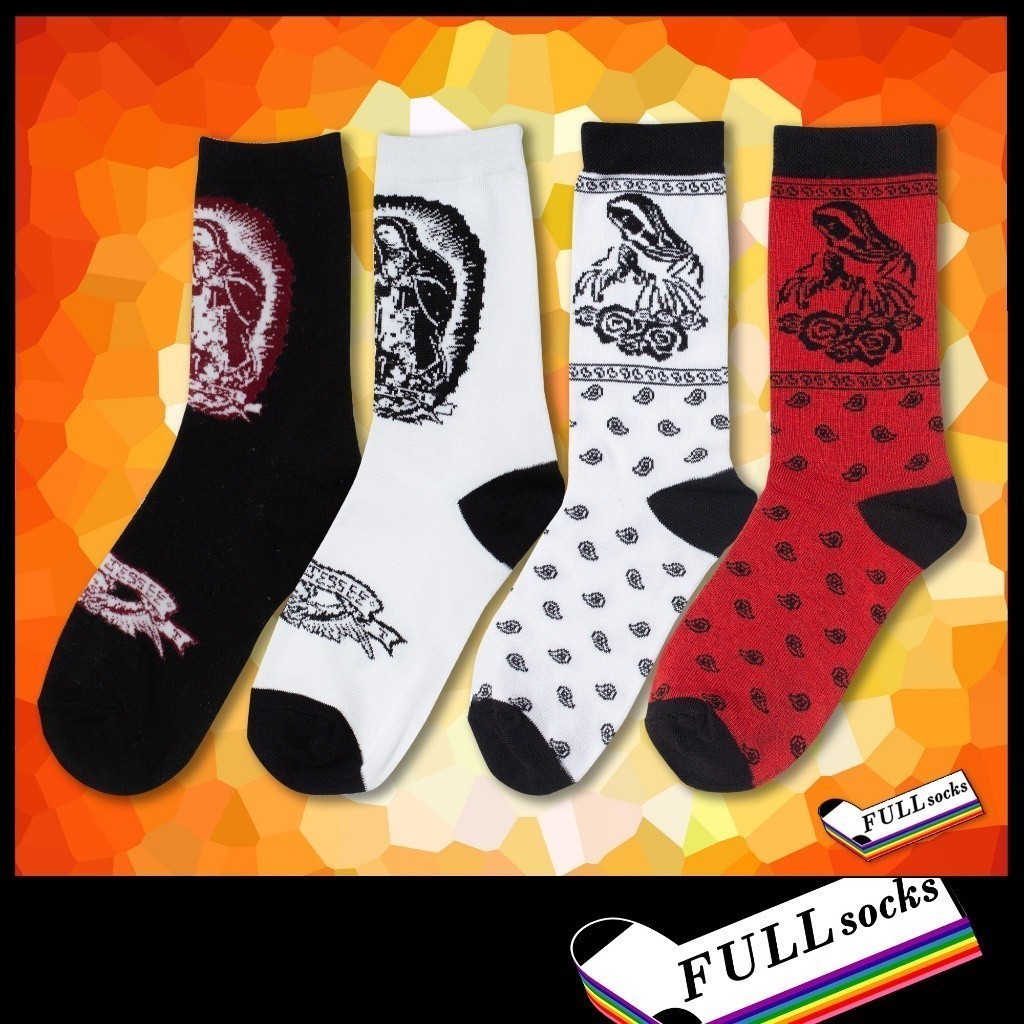 ถุงเท้าลาย พระแม่ มารีย์ ขนาด Free Size Jason Jessee Socks | Shopee ...