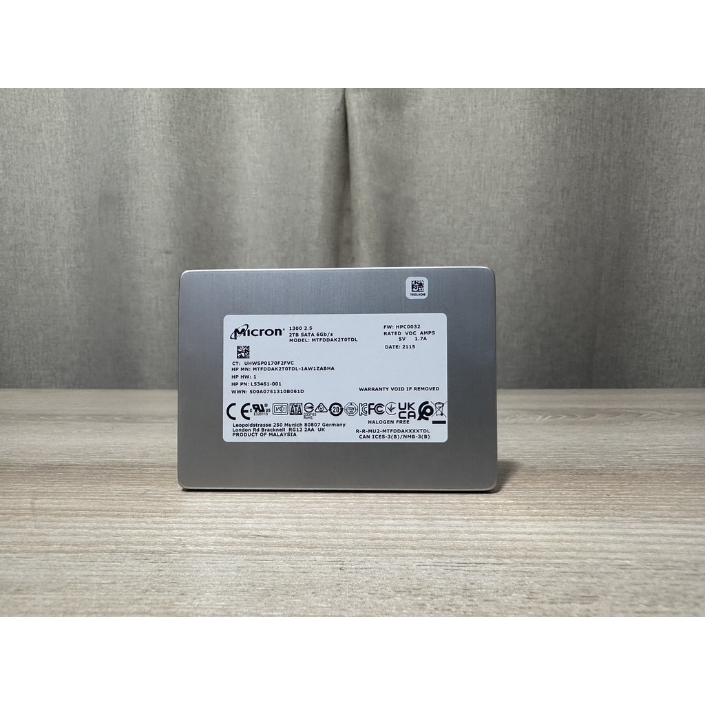 SSD (solid state drive) Micron 2TB (SSD Sata III / 2.5 นิ้ว ) | Shopee ...