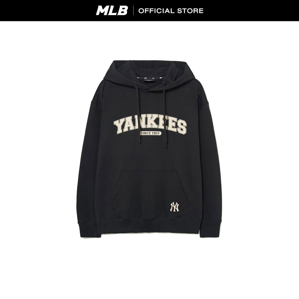 MLB เสื้อฮู้ดดี้ Hoodie Unisex รุ่น 3AHDV0134 50BKS - สีดำ | Shopee ...