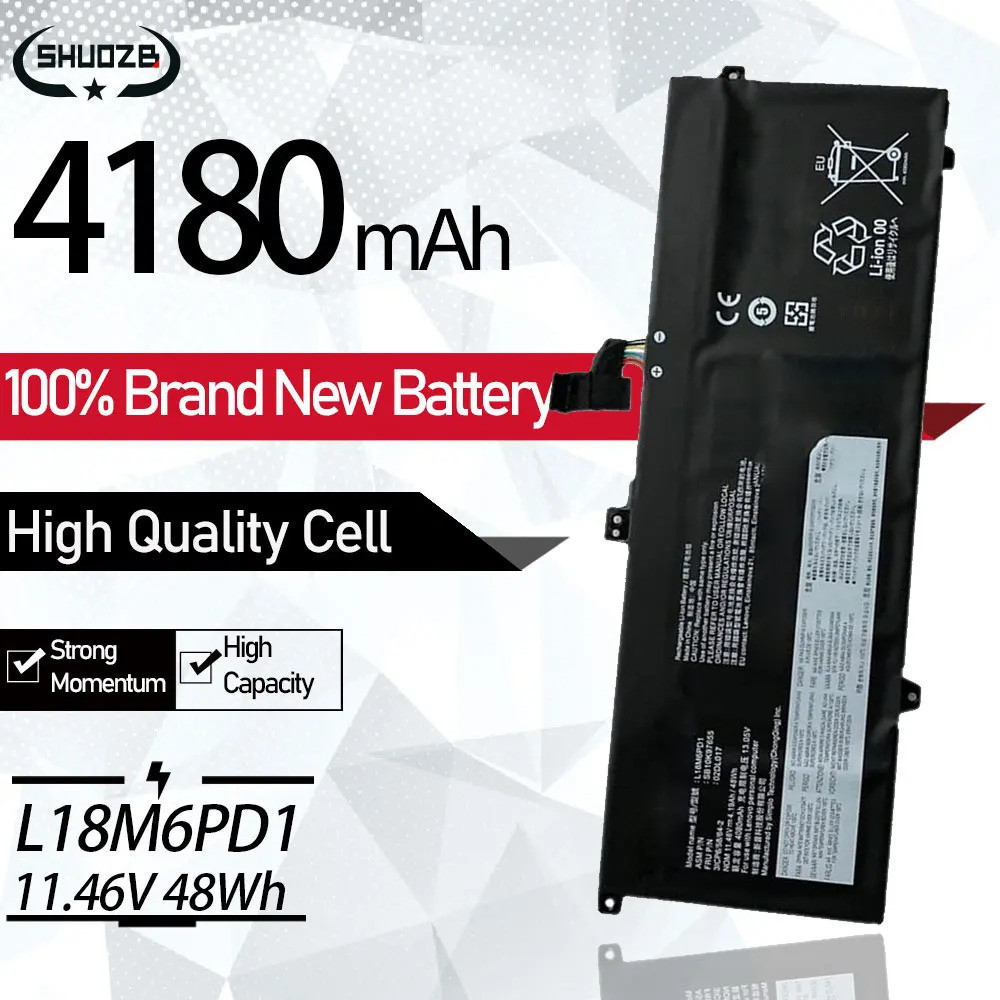 L18L6PD1 L18C6PD1 L18D6PD1 L18M6PD2 L18M6PD1 Battery For Lenovo ...