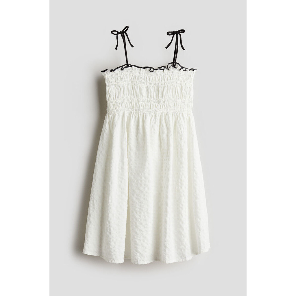 H&M Girl Smocked-top dress 1216482_1 | Shopee Thailand