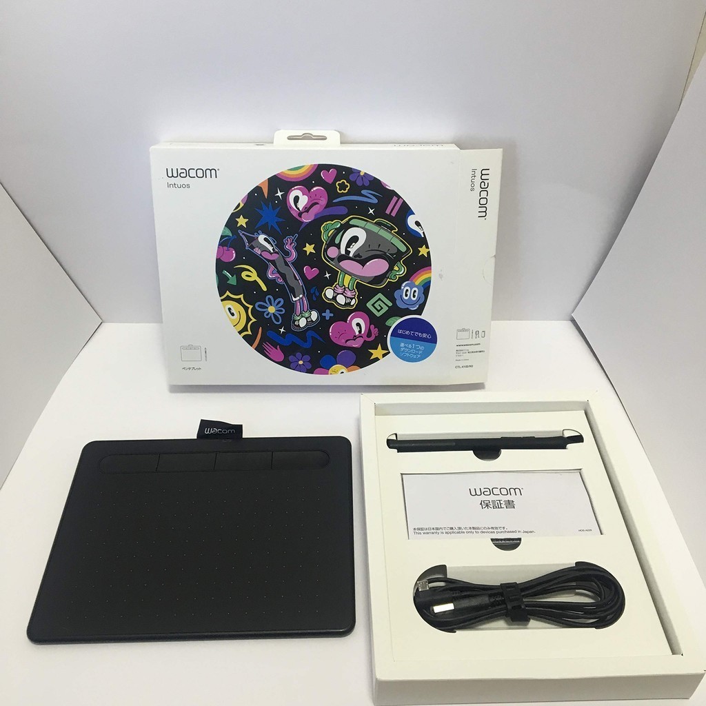 Wacom Intuos Small Basic CTL-4100/K0black สินค้าแท้ใหม่ล่าสุดที่จำหน่ายในญี่ปุ่นที่ถูกกฎหมาย ...