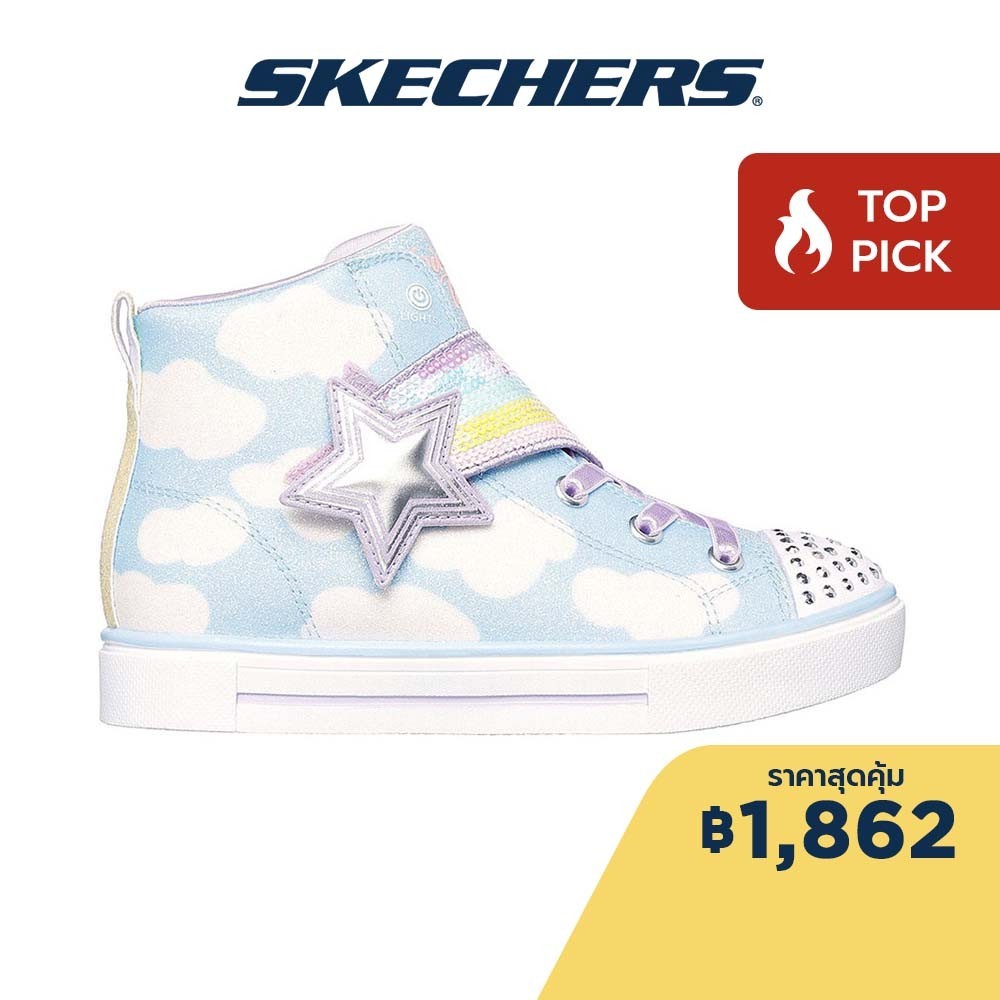 Skechers สเก็ตเชอร์ส รองเท้าเด็กผู้หญิง Girls Twinkle Toes Twinkle ...