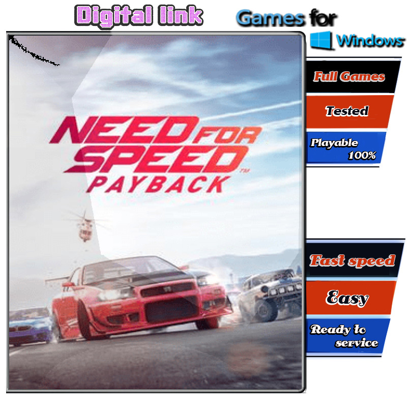 NFS Need For Speed Payback Deluxe Edition เกม PC Game คอมพิวเตอร์ USB ...
