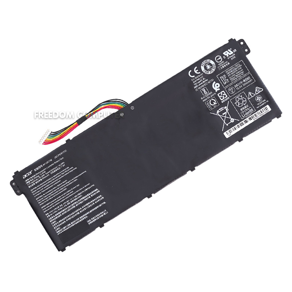 แบตเตอรี่โน๊ตบุ๊ค(แท้) AP18C7M ACER Spin 5 SP513-54N SP513-55N SF313-52 ...
