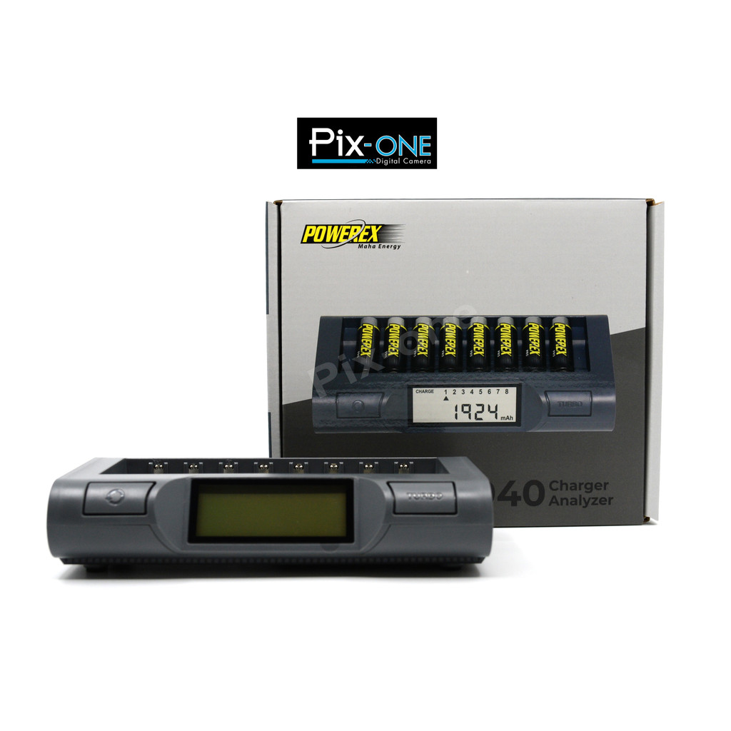 Powerex MH-C940 Charger-Analyzer แท่นชาร์จถ่าน AA/AAA (รับประกันศูนย์ 1 ปี) | Shopee Thailand