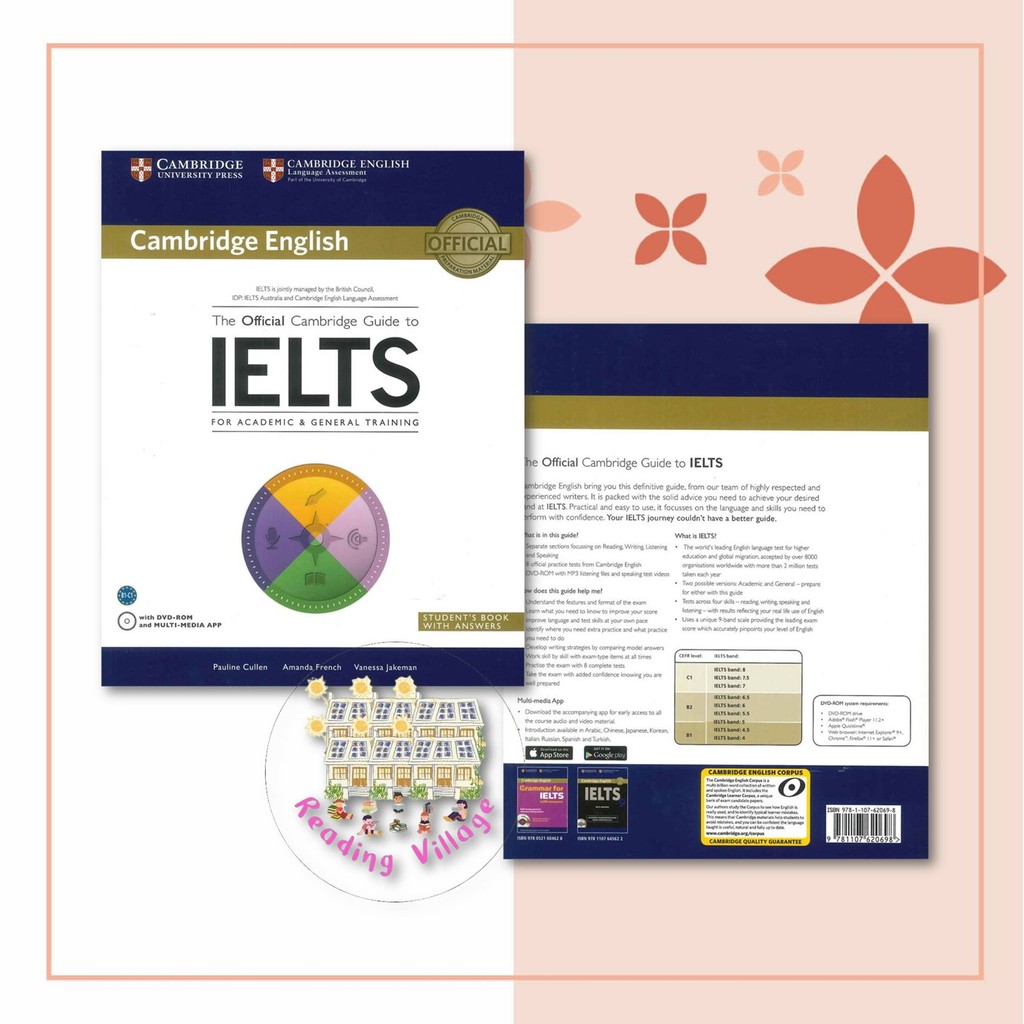 หนังสือ The Official Cambrridge Guide to IELTS Student's Book with ...
