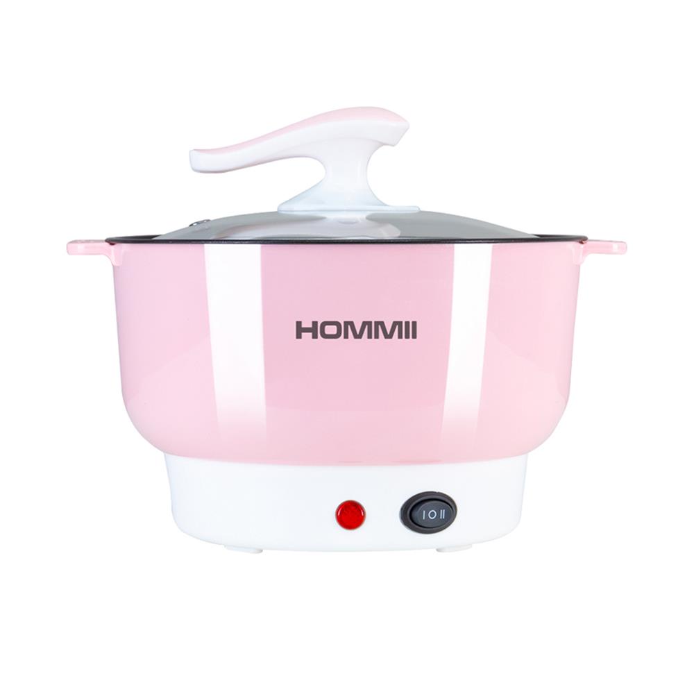 HOMMII หม้ออเนกประสงค์ HSH-09 สีชมพู 1.8 ลิตร | Shopee Thailand