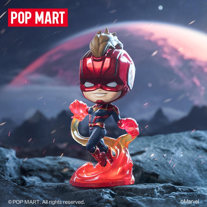 POPMART Bubble Mart Marvel Infinity Legend Series Blind Box รูปอิน ...