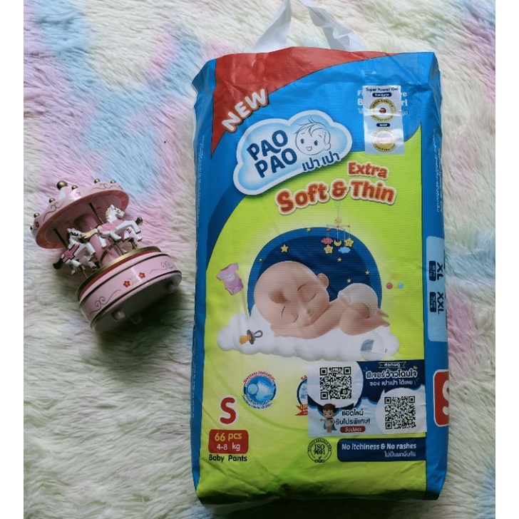 Jumbo 1 แพ็คPAO PAO SuperPremiumกางเกงผ้าอ้อมเด็กสำเร็จรูปไซส์S-XXL แพ ...