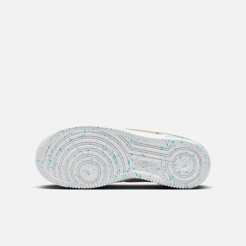 ∋☁Nike เด็กชายอย่างเป็นทางการ AIR FORCE 1 เด็กชายใหญ่ One รองเท้าผ้าใบ ...