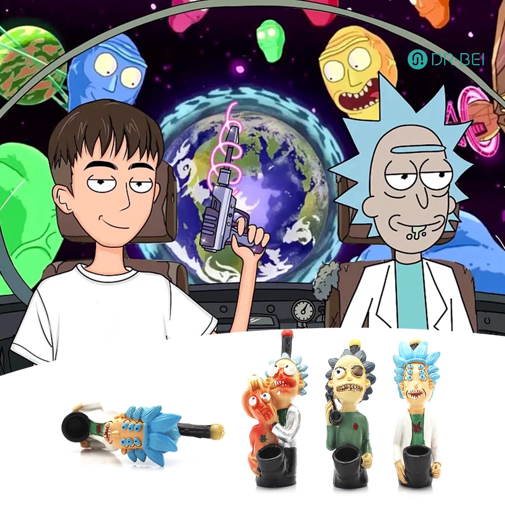 Dr.bei โมเดลฟิกเกอร์อนิเมะ Rick And Morty Smooth Surface สําหรับตกแต่ง ...