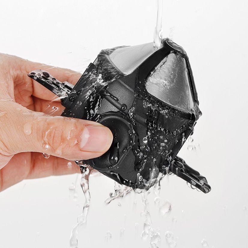 [St.Coco Cafe]ที่กรองดริปกาแฟ สแตนเลส แบบพับได้ พกพา Dripper Stainless ...