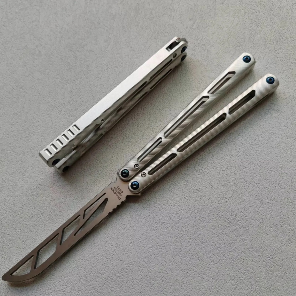 TITUS Tsunami V2 มีดควงแบบซ้อม วัสดุอลูมิเนียมอัลลอยด์ 7075 มีดควง มีด ...