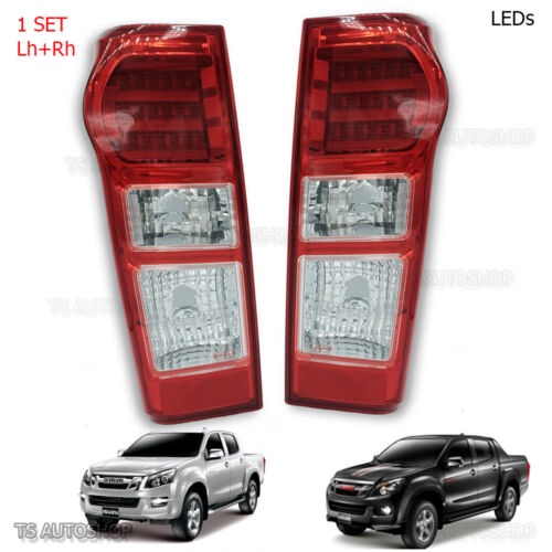 Lh Rh Led Tail Rear Lamp Light Fits Isuzu Rodeo D-Max Dmax 4x4 2011 ...