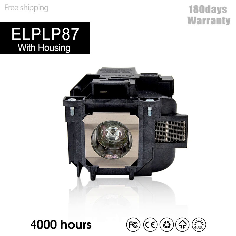 ร้อนโคมไฟโปรเจคเตอร์สำหรับ ELPLP87สำหรับ EPSON BrightLink 536wi/ 2040 ...