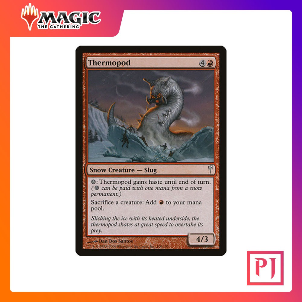[MTG] Thermopod [CSP] [RED] [COMMON] [NORMAL] [ENG] (การ์ดเมจิค / Magic the Gathering) | Shopee ...