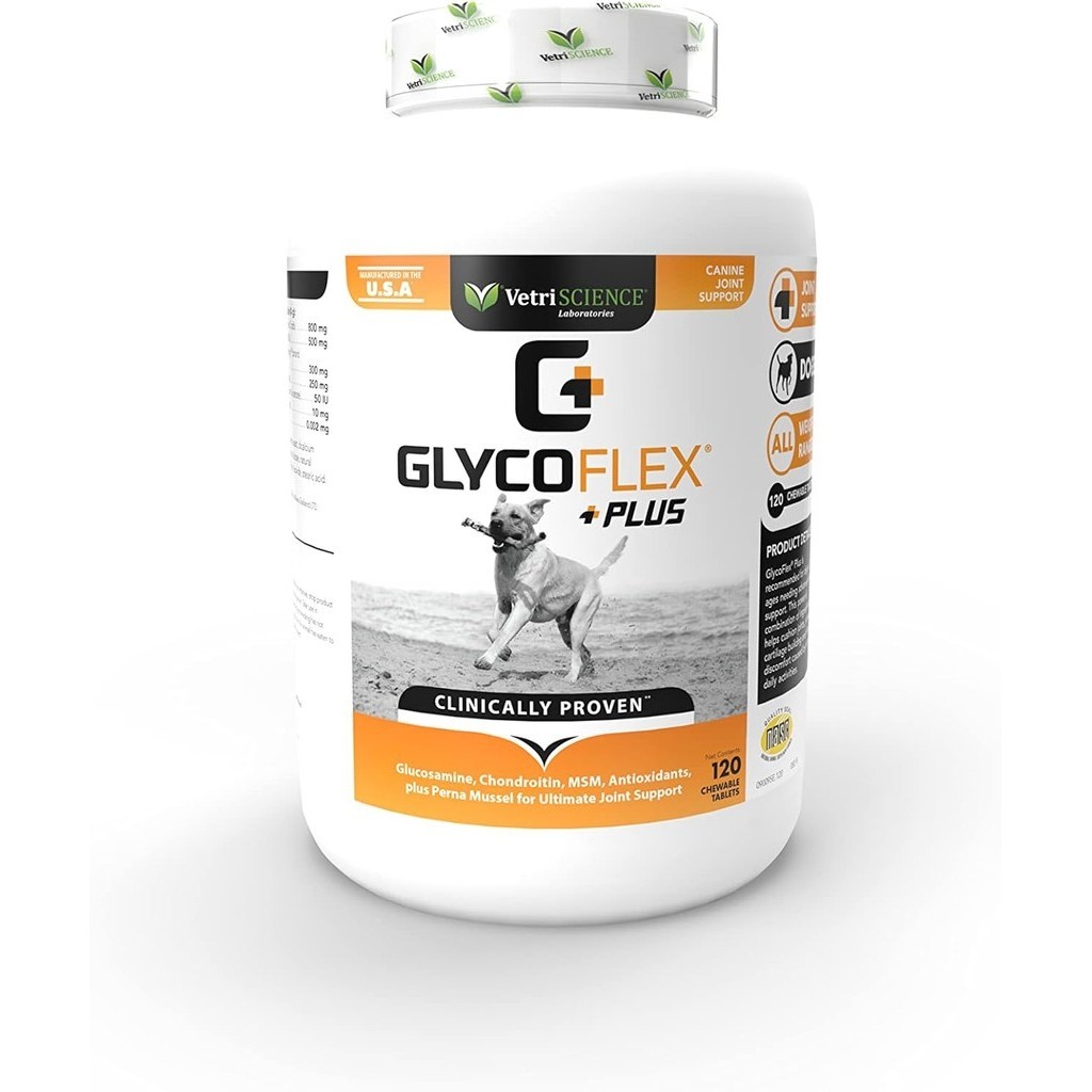 GlycoFlex® Plus Hip & Joint Supplement for Dogs - Chewable Tablet ...