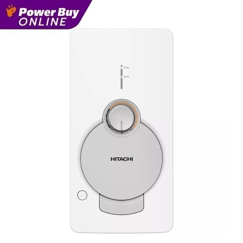 HITACHI เครื่องทำน้ำอุ่น (4800W) รุ่น HES-48G-WH | Shopee Thailand