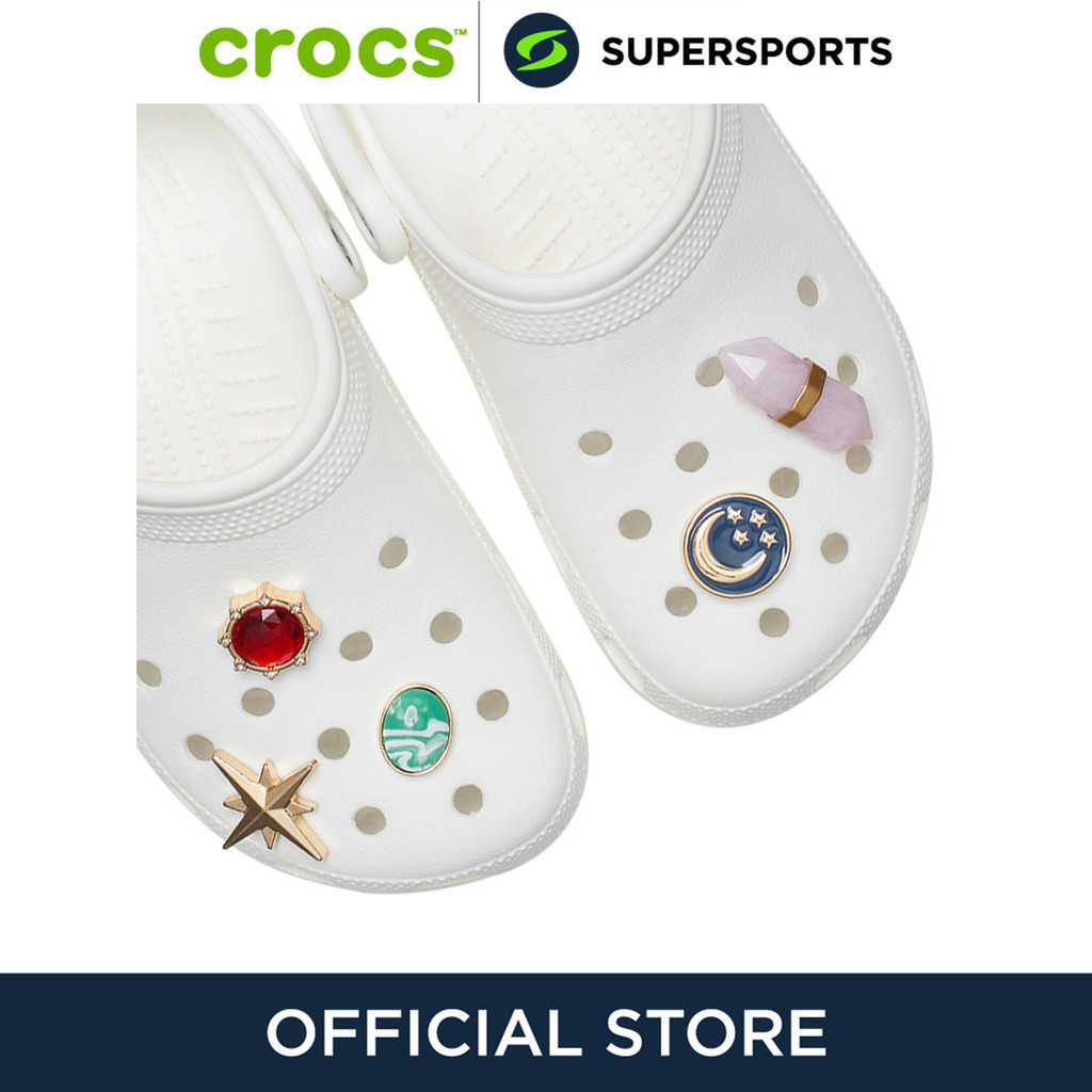 CROCS Jibbitz Boho Modern Romance 5-Pack ตัวติดรองเท้า | Shopee Thailand