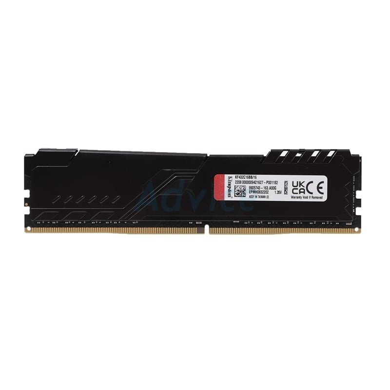 KINGSTON RAM DDR4(3200) 16GB FURY BEAST (KF432C16BB/16) - A0143361 ...