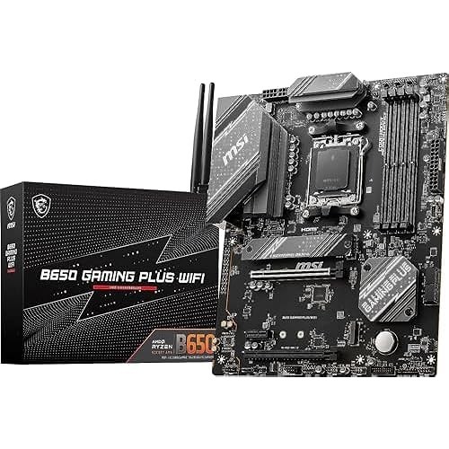 MSI B650 GAMING PLUS WIFI Motherboard B650 GAMING PLUS WIFI AMD Ryzen ...