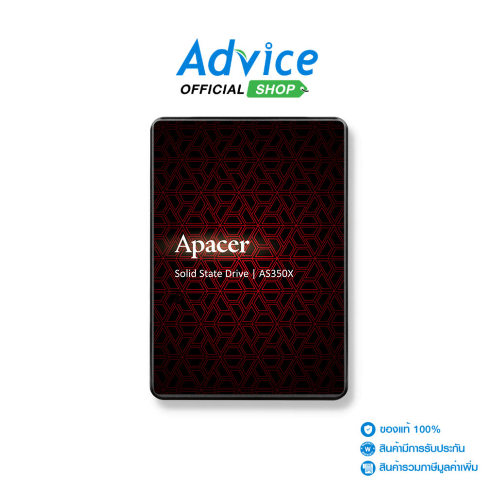 APACER 1 TB SSD SATA AS350x (AP1TBAS350XR-1) - A0149682 | Shopee Thailand
