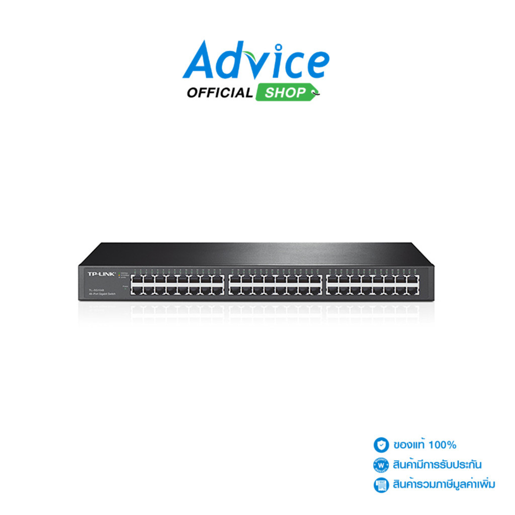 TP-LINK Gigabit Switching Hub 48 Port TL-SG1048 (18) -A0091243 | Shopee ...