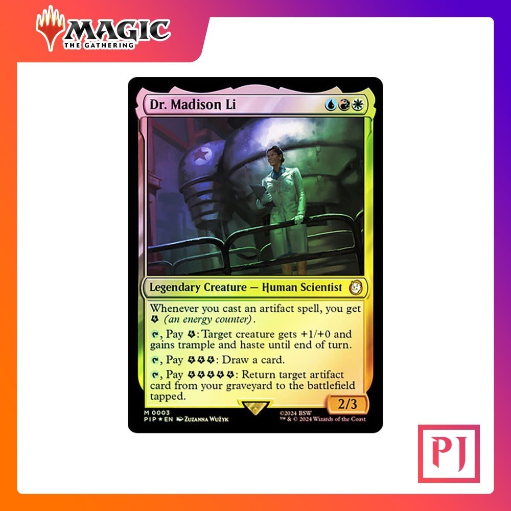 [MTG] Dr. Madison Li - Fallout Commander [PIP] [MULTI] [MYTHIC] [FOIL ...