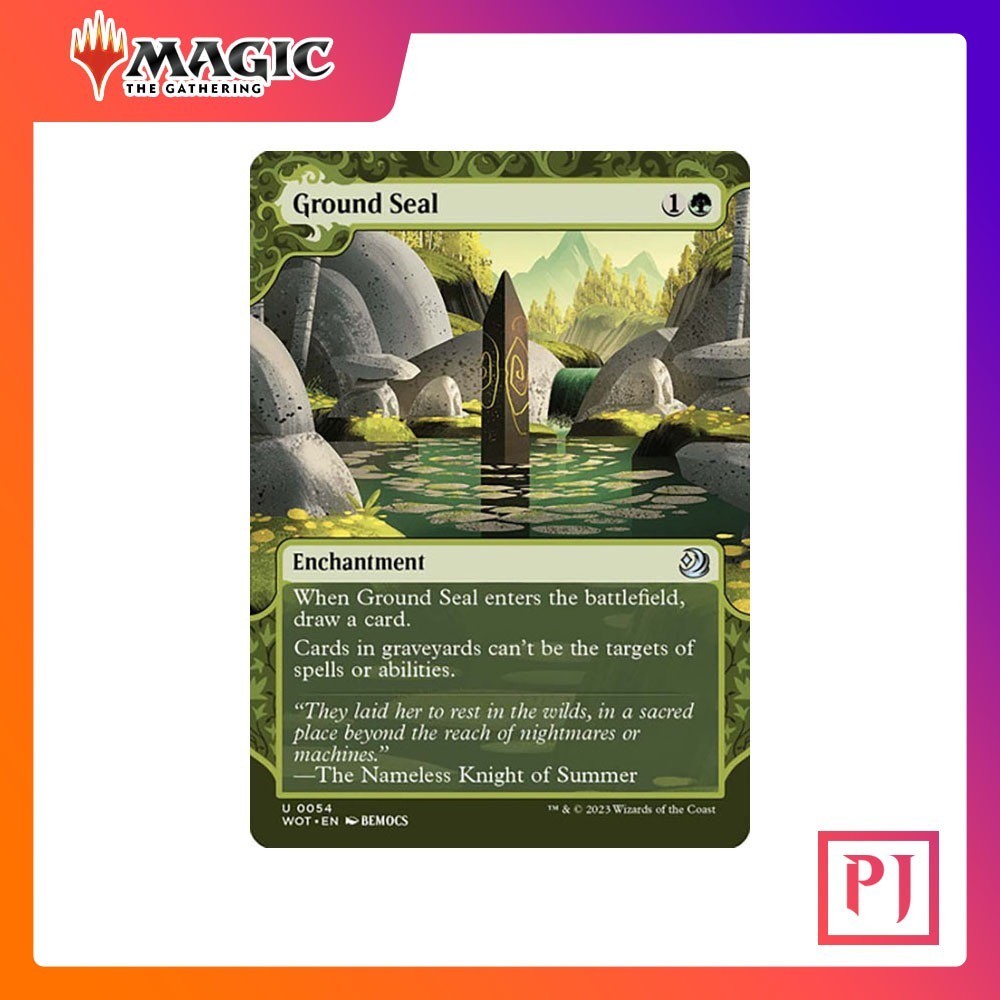 [MTG] Ground Seal (#054) [WOT] [GREEN] [UNCOM] [NORMAL] [ENG] (การ์ดเม ...