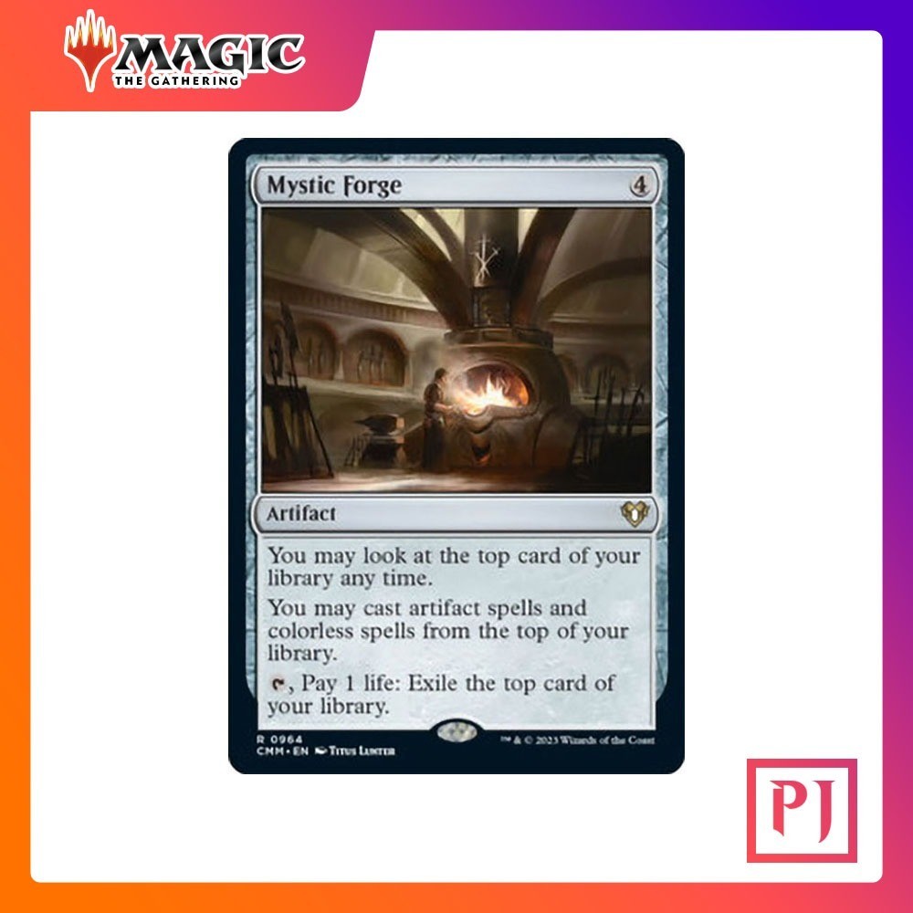 [MTG] Mystic Forge [CMM] [ARTIFACT] [RARE] [NORMAL] [ENG] (การ์ดเมจิค ...