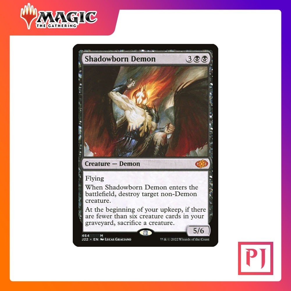 [MTG] Shadowborn Demon [JMP] [BLACK] [MYTHIC] [NORMAL] [ENG] (การ์ดเมจิค / Magic the Gathering ...